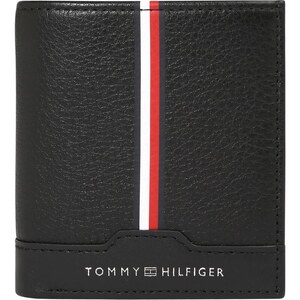 TOMMY HILFIGER Rahakott must / meresinine / valge / punane - GLAMI.ee