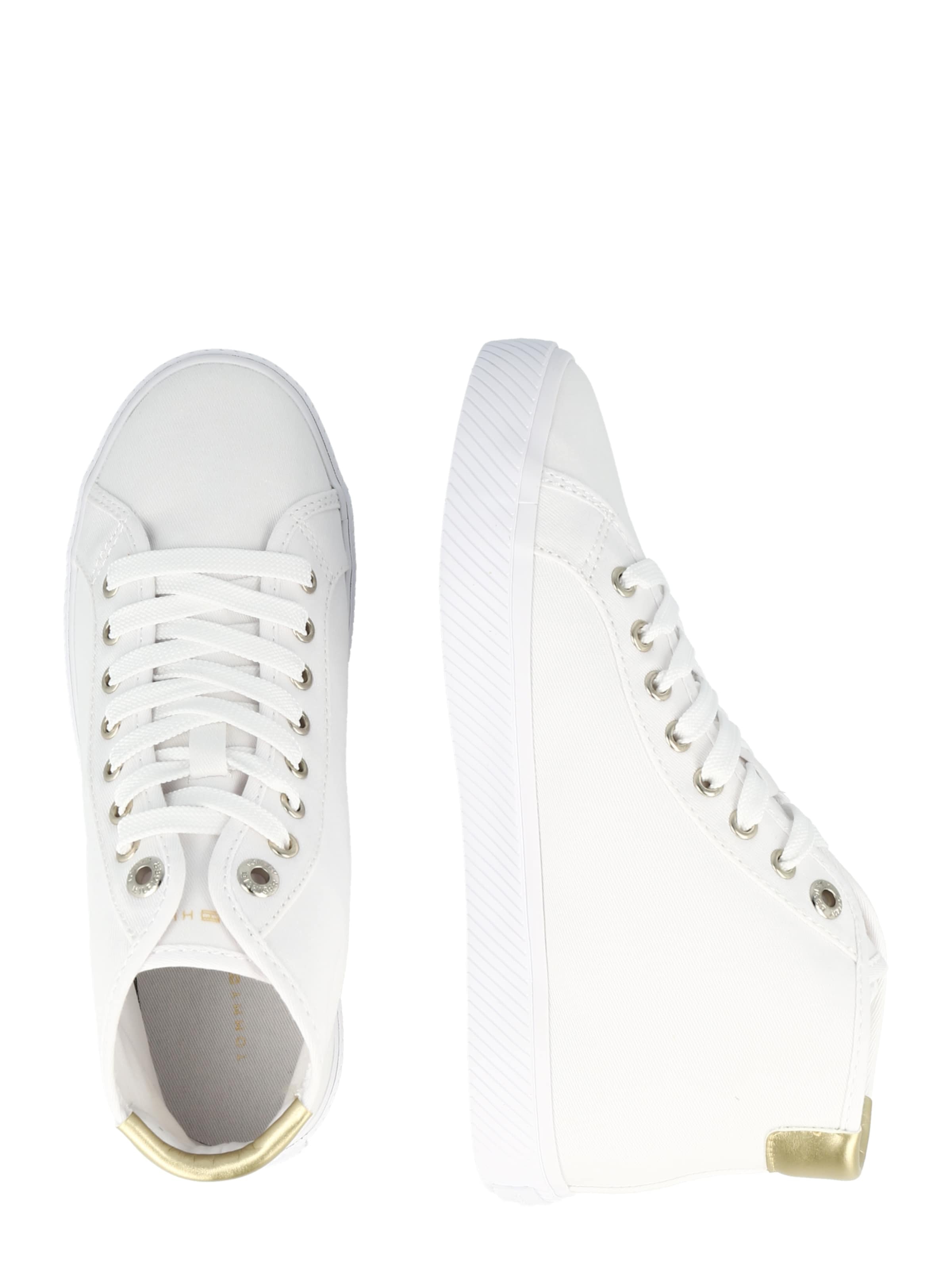 TOMMY HILFIGER Kõrged ketsid beež / valge - GLAMI.ee