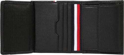 TOMMY HILFIGER Rahakott must / meresinine / valge / punane - GLAMI.ee