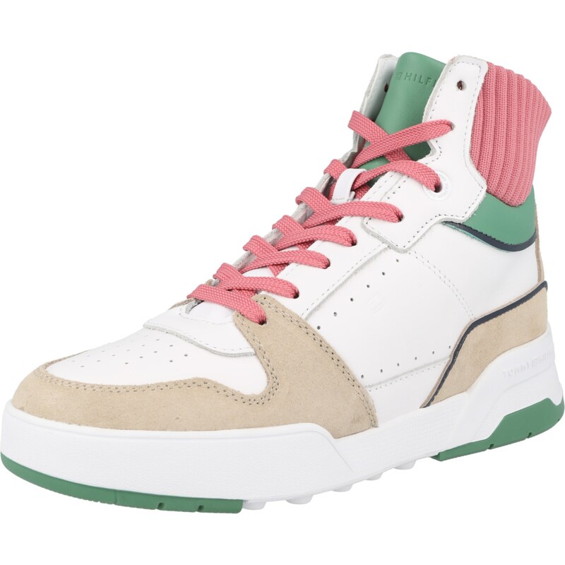 TOMMY HILFIGER Kõrged ketsid liiv / roheline / roosa / valge - GLAMI.ee