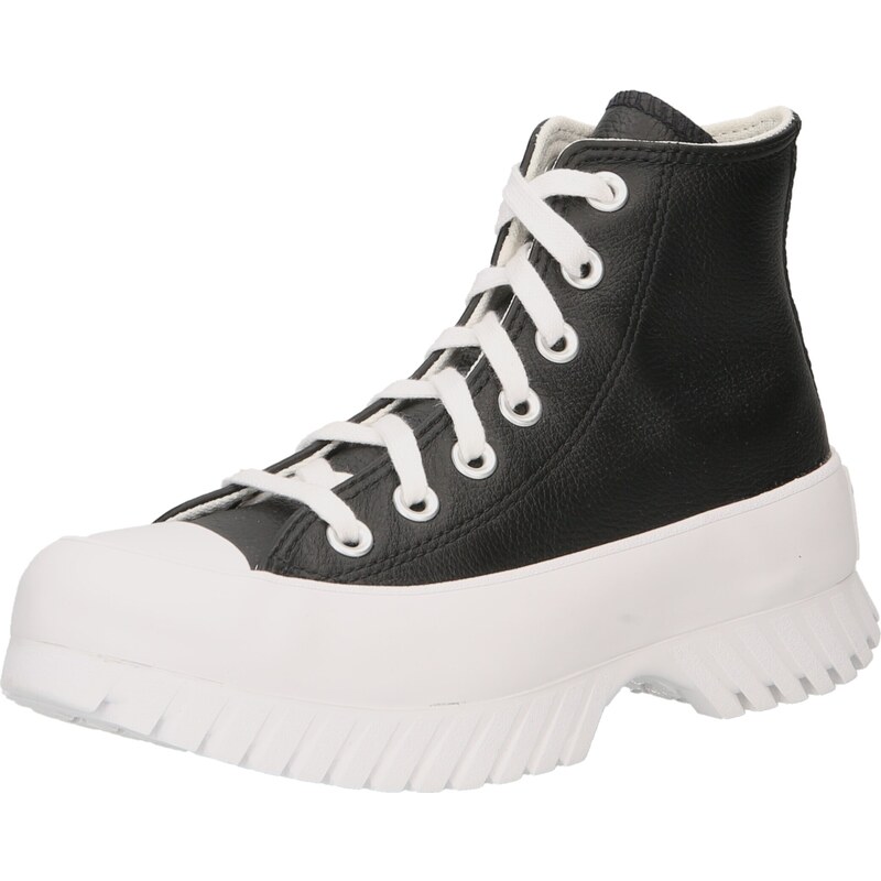 CONVERSE Kõrged ketsid 'Chuck Taylor All Star Lugged 2.0' must / valge ...
