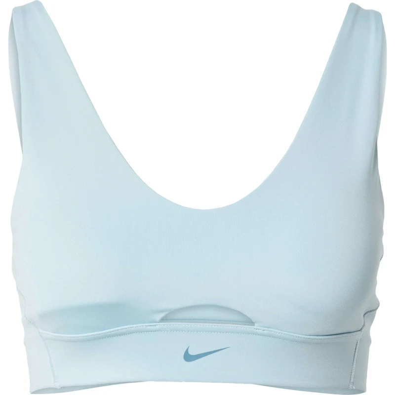 NIKE Spordirinnahoidja 'Indy Plunge' tsüaansinine / taevasinine - GLAMI.ee