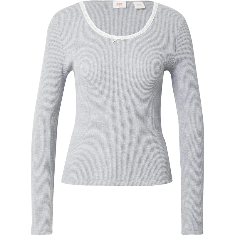 LEVI'S Särk 'Dry Goods' meleeritud hall / valge - GLAMI.ee